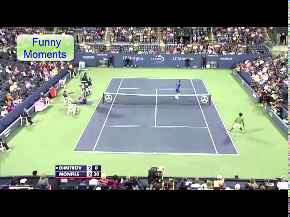 Funny Moments: Perform Tennis with perfect Skill - YouTube