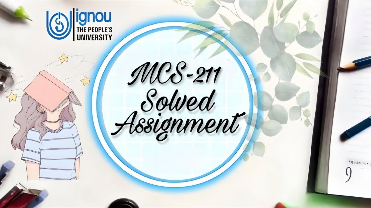 Mcs 211 Design And Analyse Of Algorithm Solved Assignment Ignou Mca Youtube