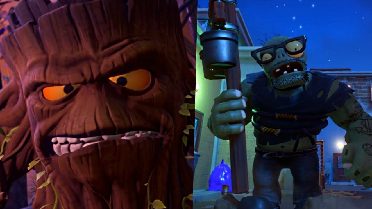 PvZ Garden Warfare 2: DAVEBOT-3000 MISSION "Grumpy Stumpy" (STORY MODE ...