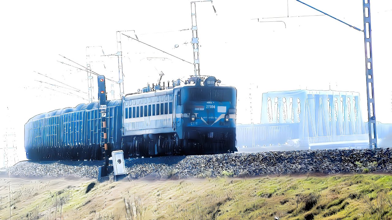 🔥 🔥 Trains Climbing With Super Heavy Load | EDFC Corridor | WAG7, WAG9 ...