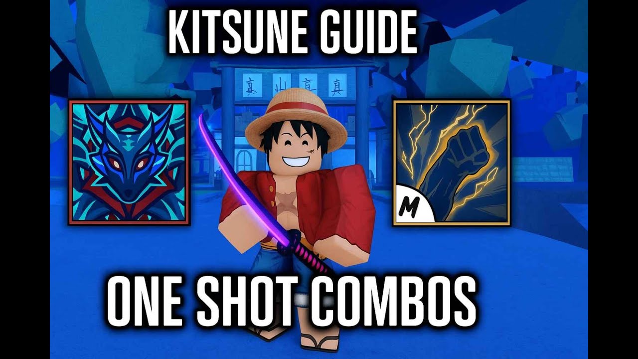 Kitsune + God Human = One Shot King! 💥🔥 Best combo in Blox Fruits ...