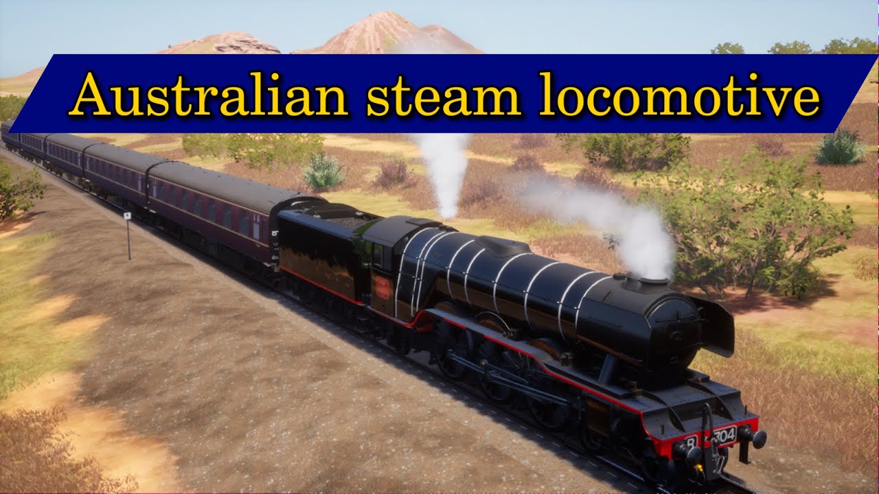 Australian Steam locomotive - YouTube