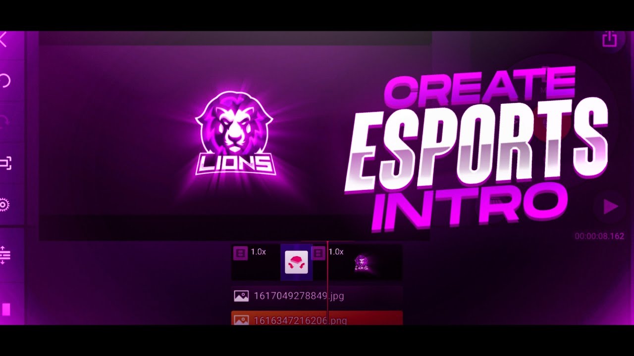 How To Create An Esports Intro On Android! - YouTube