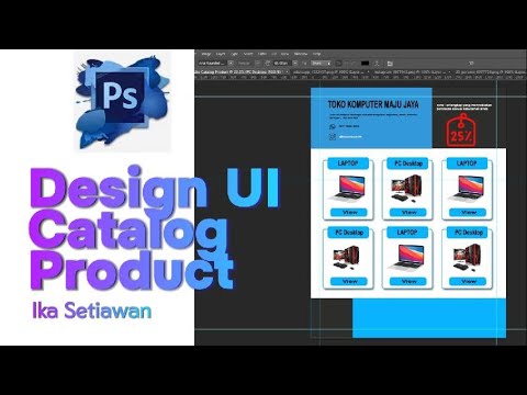 Design UI Catalog Product dengan Photoshop - YouTube