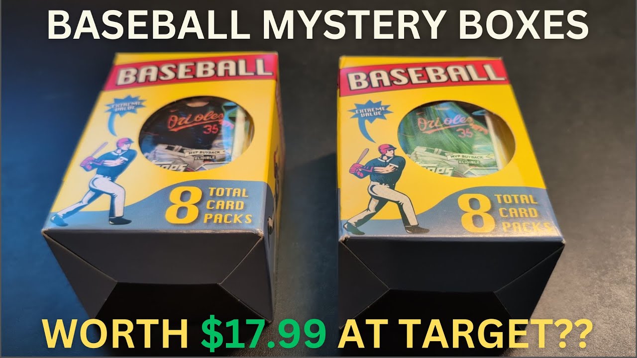 NEW FAIRFIELD RELEASE -- Opening Two (2) Baseball Mystery Boxes From ...