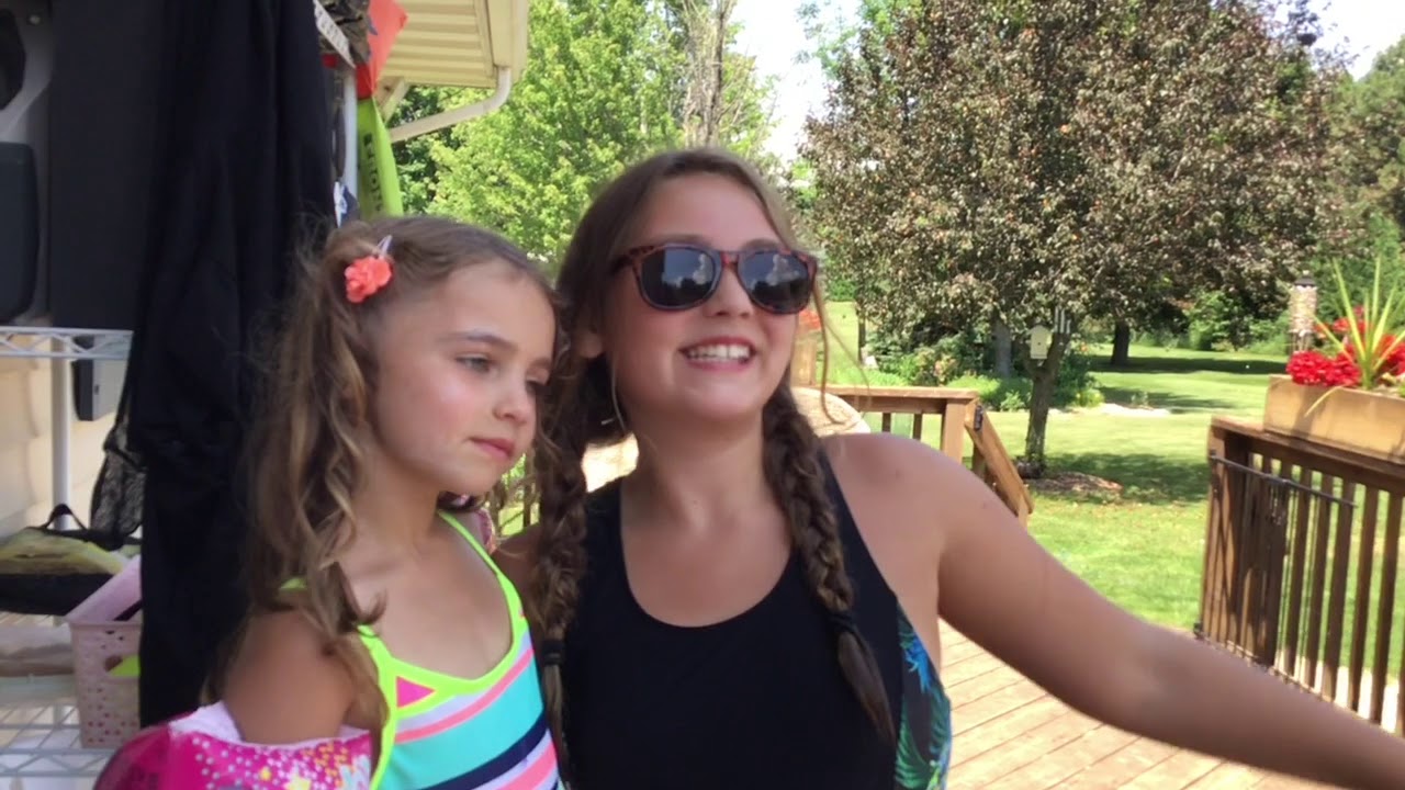 Emma is missing! Last to get in the pool! - YouTube