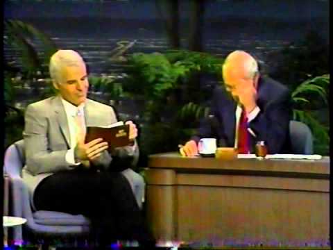 Steve Martin @ The Tonight Show with Johnny Carson - August 30, 1989 ...