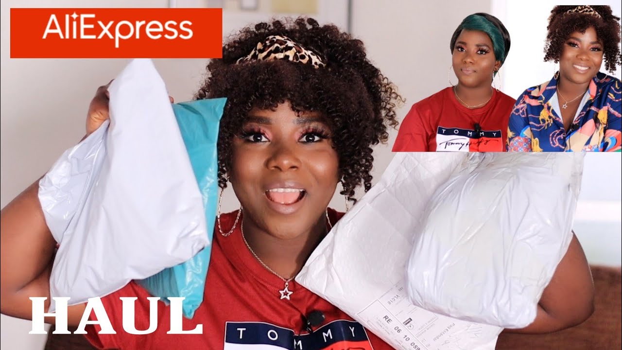 aliexpress haul try on haul - YouTube