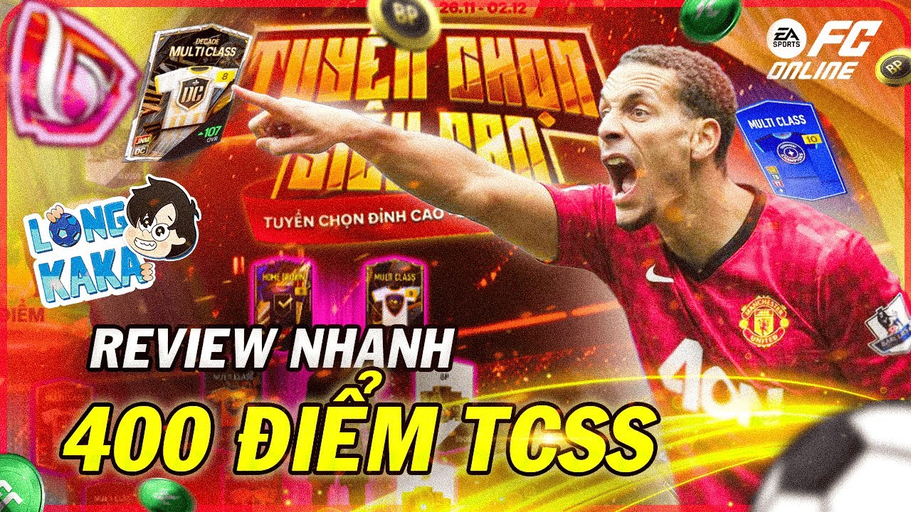 LONG KAKA | REVIEW 400 ĐIỂM SỰ KIỆN TUYỂN CHỌN SIÊU SAO FC ONLINE ...