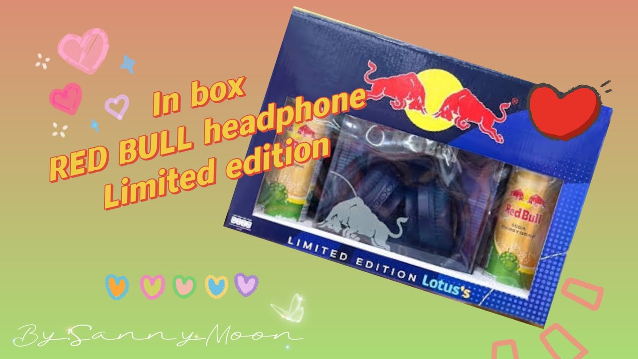 รีวิวหูฟังเรดบลู (RED BULL headphone) - YouTube