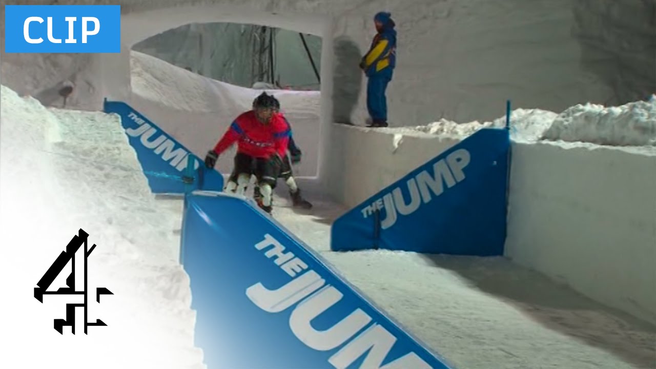 Chloe Madeley Wins Snow Cross I The Jump I Channel 4 - YouTube