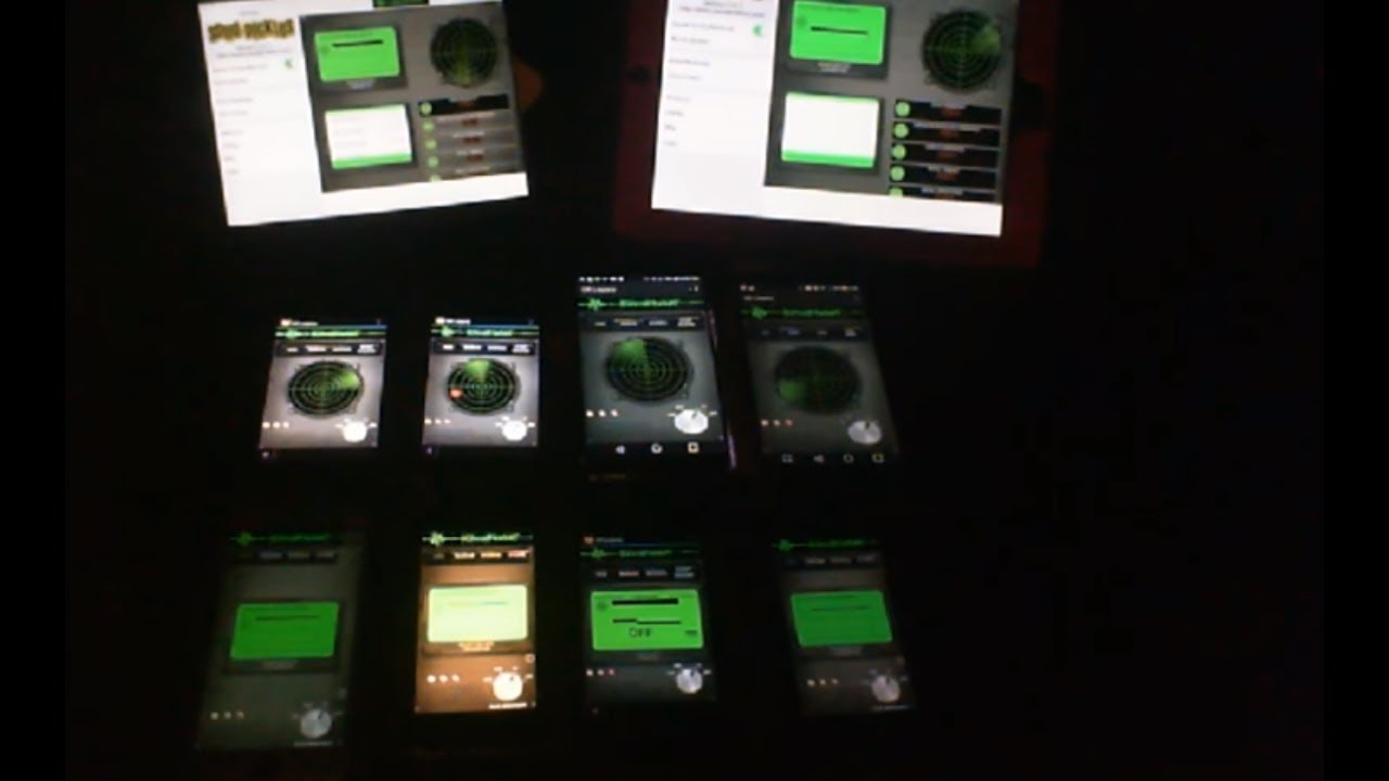 Ghost Radar NIGHT Test With 10 Cell Phones To See If Any Agree With ...