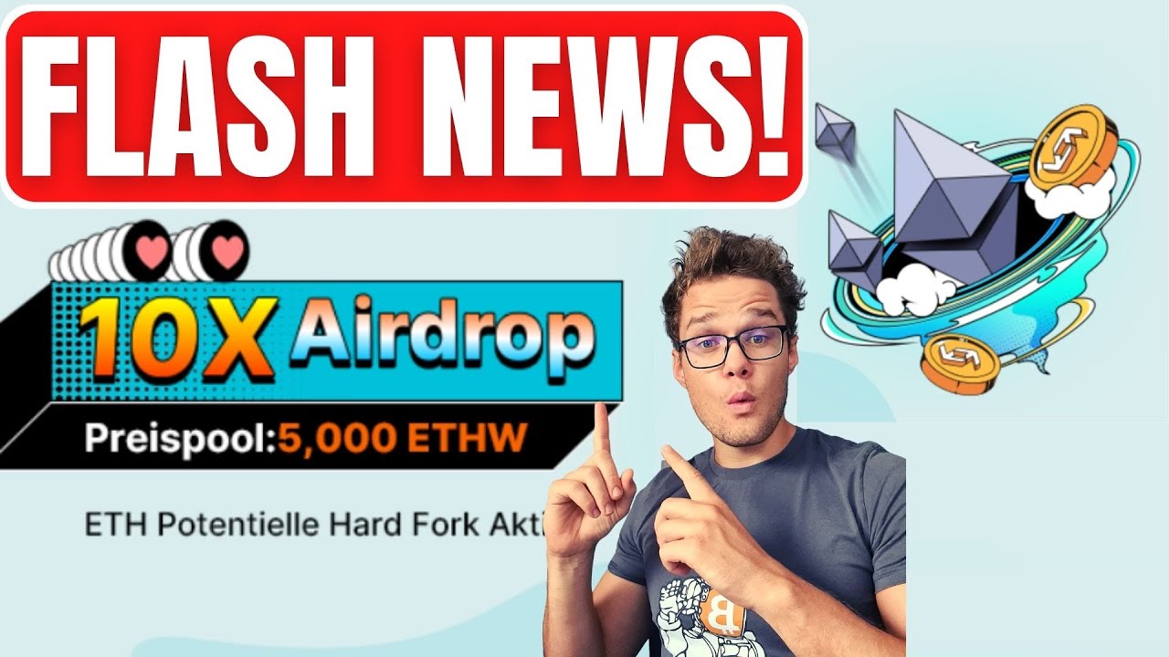 Die Eth Airdrop Jagd beginnt! Bitget 10X Airdrop Sichern - YouTube