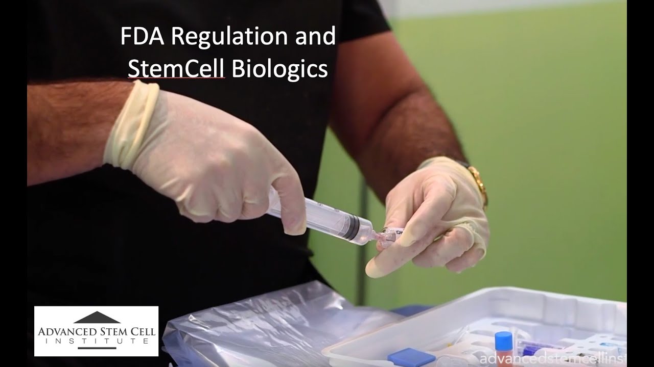 Quality of Stem Cells and FDA Regulation | Stem Cell Doctor | Los ...