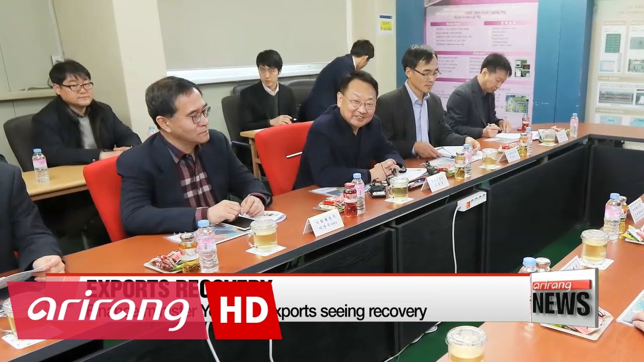 Finance Minister Yoo Il-ho says exports levels are seeing slight ...
