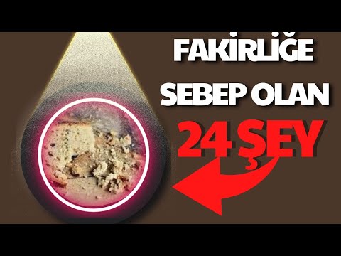 Yoksulluğa Neden Olan 24 Şey I Fakirlige Sebep Olan Şeyler I Ahmet Kökyıldırım