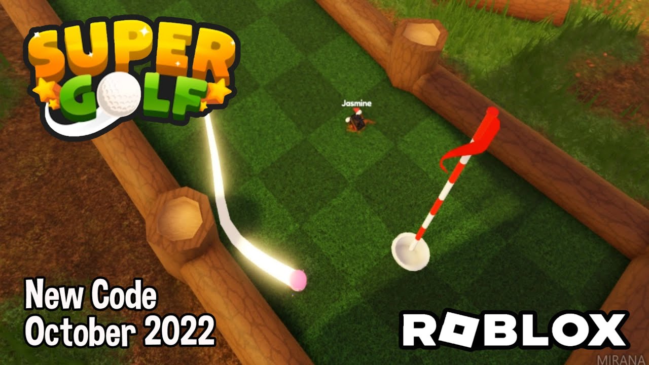Roblox Super Golf! New Code October 2022 - YouTube