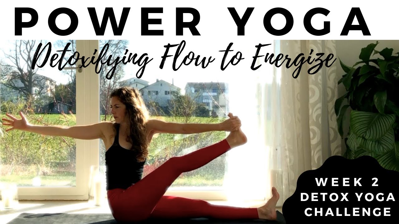 Power Yoga Detoxifying Flow | Energize & Revitalize | Yoga with Heather ...
