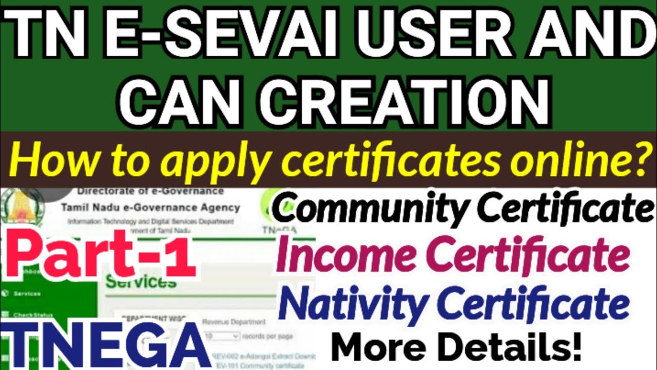 Esevai User And Can Creation Tamil how To Apply Certificates Online esevai-user-and-can-creation-tamil-how-to-apply-certificates-online