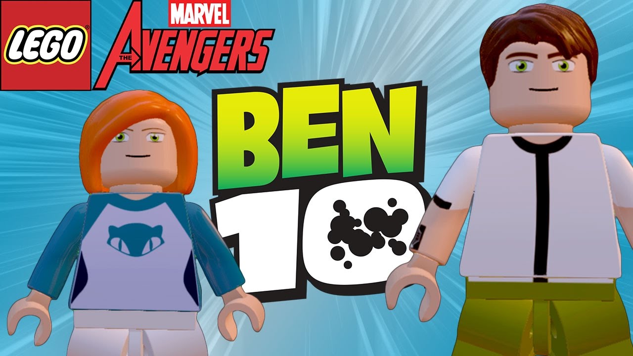 LEGO Marvel Avengers (Vingadores) BEN 10 - Ben e Gwen (MOD) - YouTube
