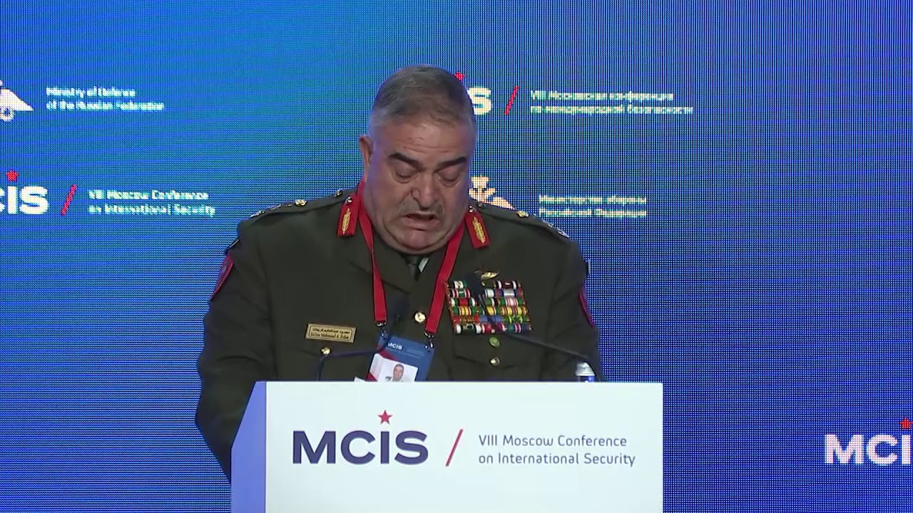 Speech by Chairman of Jordanian Joint Chiefs of Staff Mahmoud Freihat ...