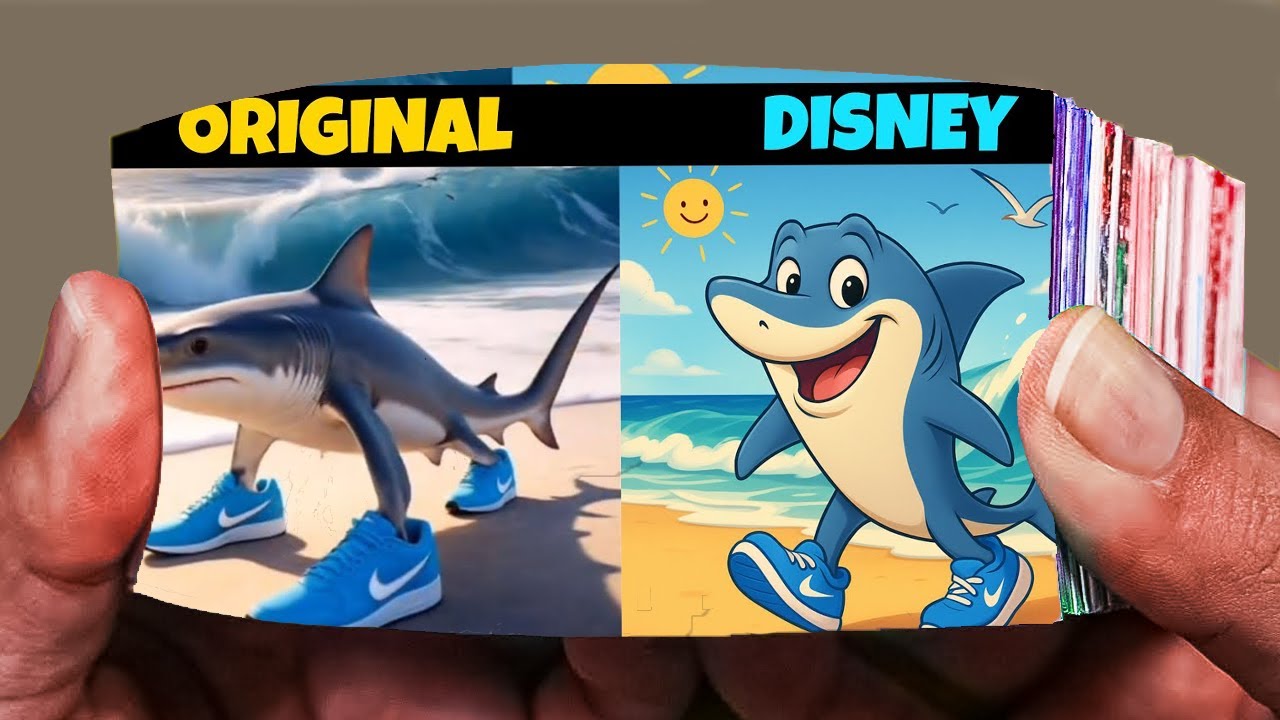 BRAINROT Animals Original vs Disney | BRAINROT Meme - YouTube