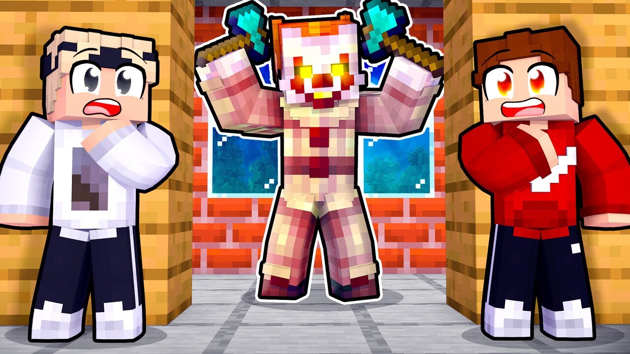 ENTKOMME DEM HORROR CLOWN! (Minecraft) - YouTube