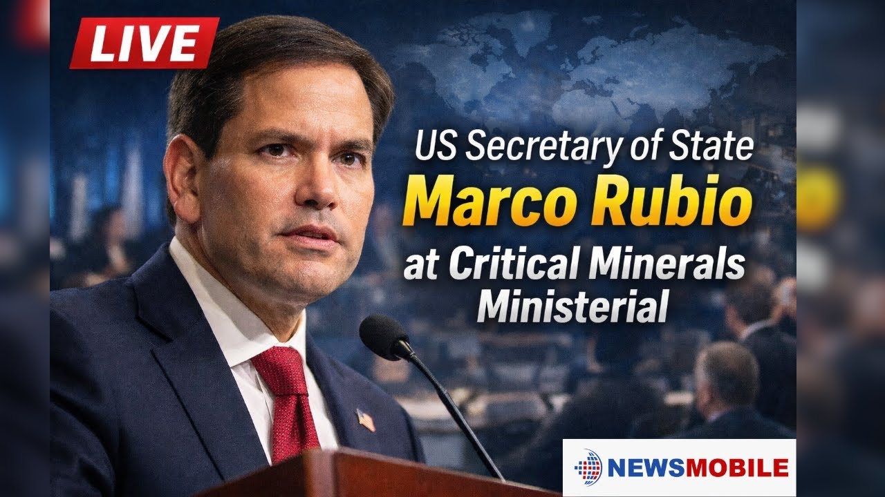LIVE | US Secretary of State Marco Rubio Delivers Opening Remarks at ...