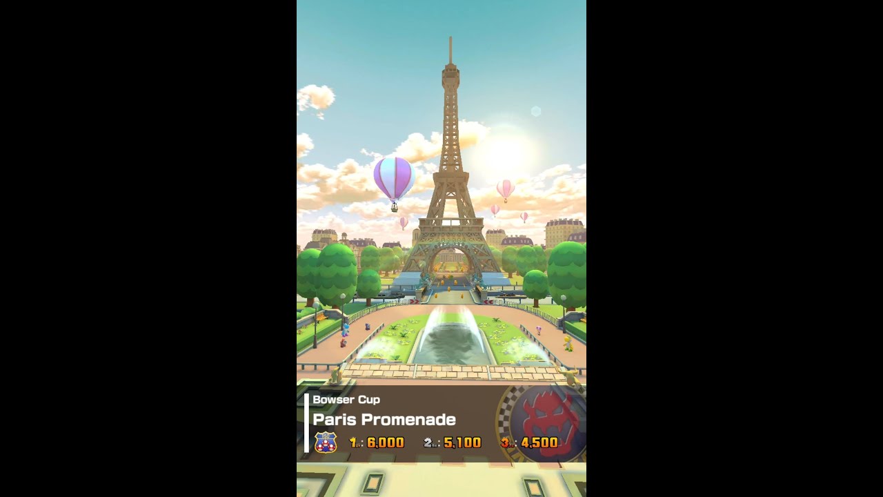 Mario Kart Tour 1st Anniversary Tour: Paris Promenade (All Variants ...