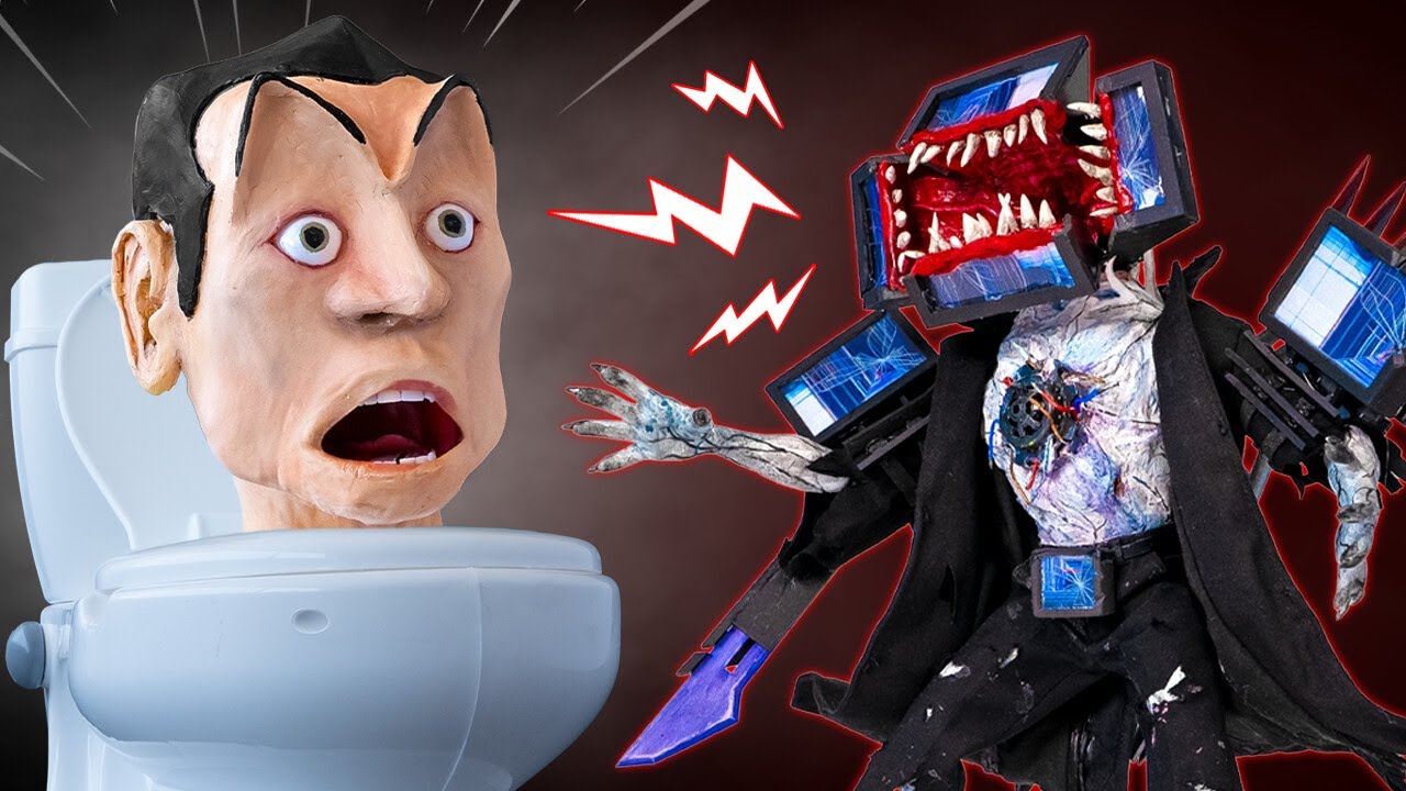 Ultimate TV Man Adventures In Skibidi Toilet Universe 📺 - YouTube