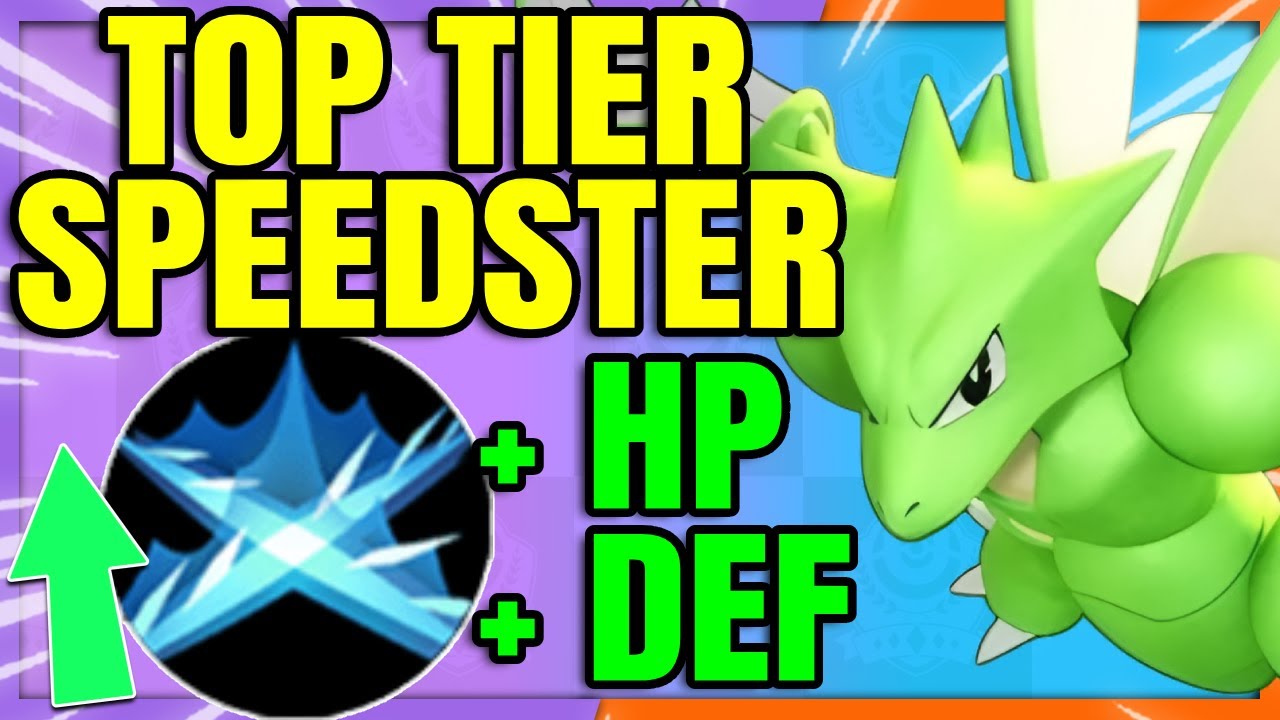BUFFED SCYTHER is the New Best Speedster | Pokemon Unite - YouTube