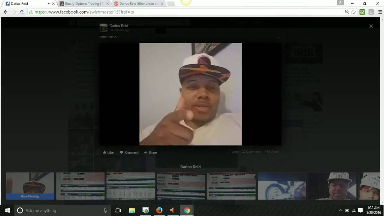 Darius Reid Ether video about me - YouTube