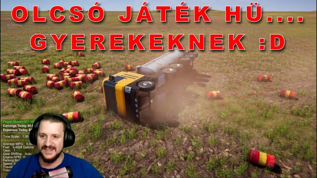 Egy kis szórakozás kicsi pénzen --- My Truck game - YouTube