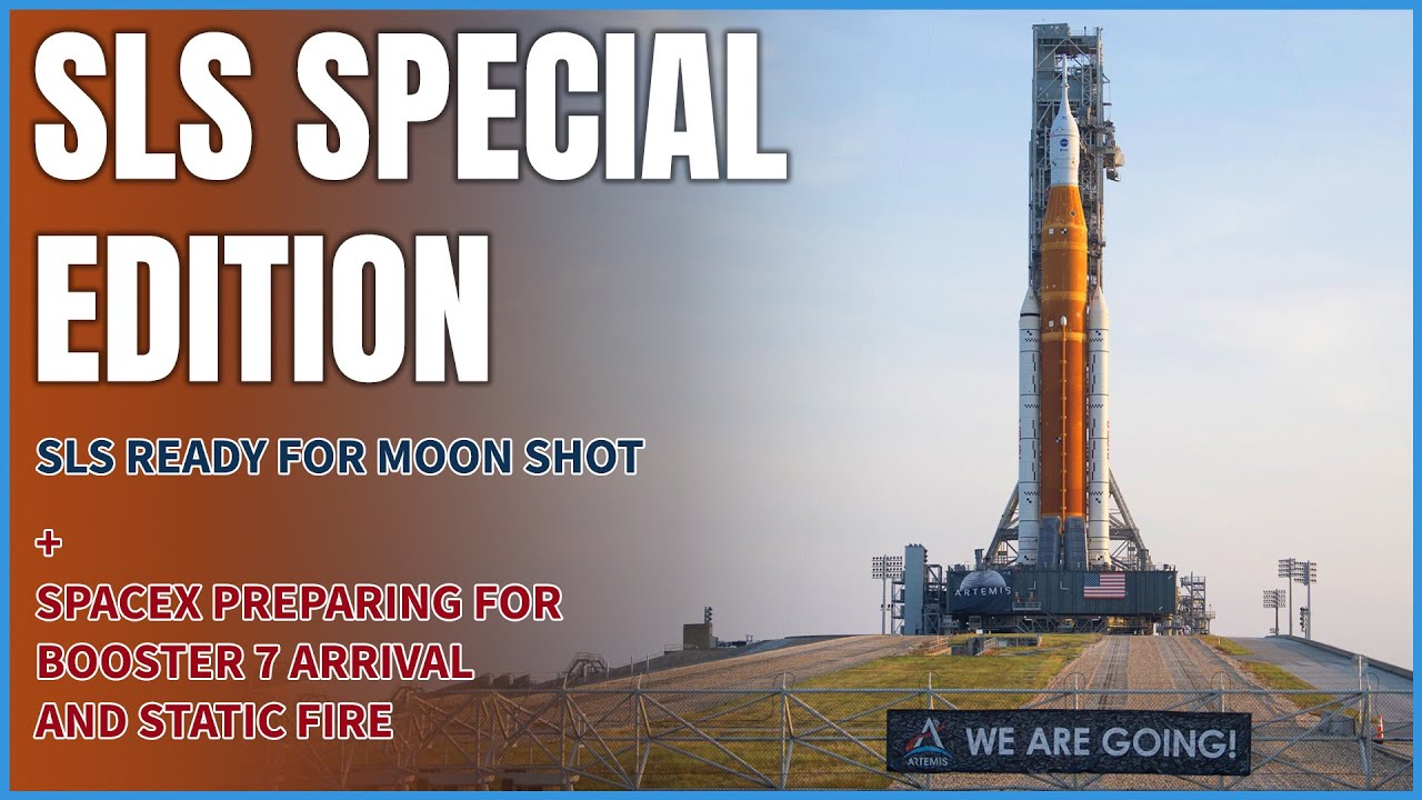 SLS Arrives at Launch Pad, Next Destination Moon + SpaceX Latest ...