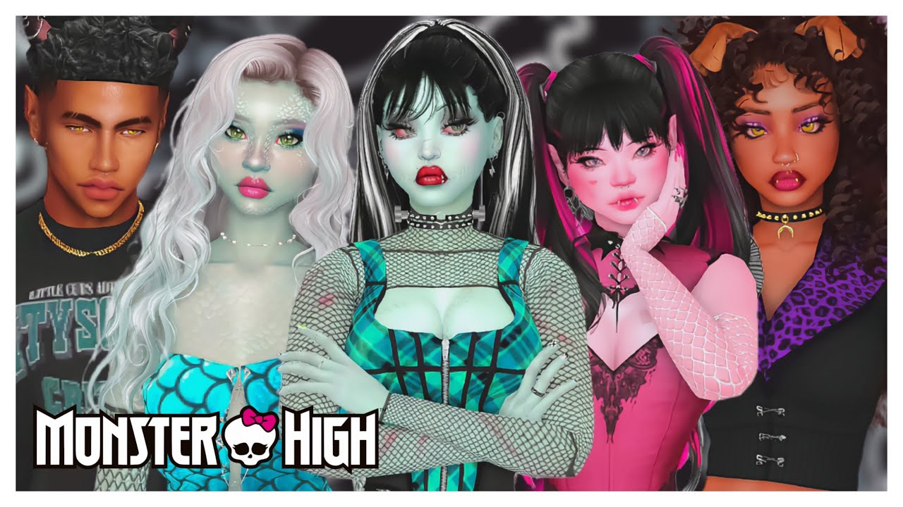 Monster High Sim Dump - (Pt 1) + Sim Download | Sims 4 CAS Lookbook ...