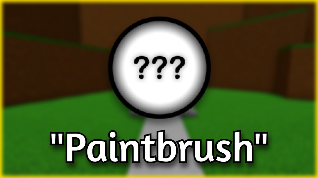"Paintbrush" Badge - Easiest Game on Roblox - YouTube