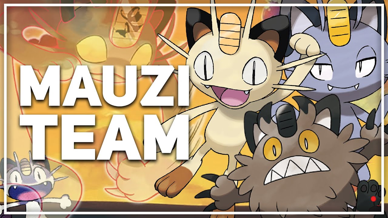 MAUZI POKEMON TEAM 🕹️ Pokémon Schwert & Schild Themen Team - YouTube
