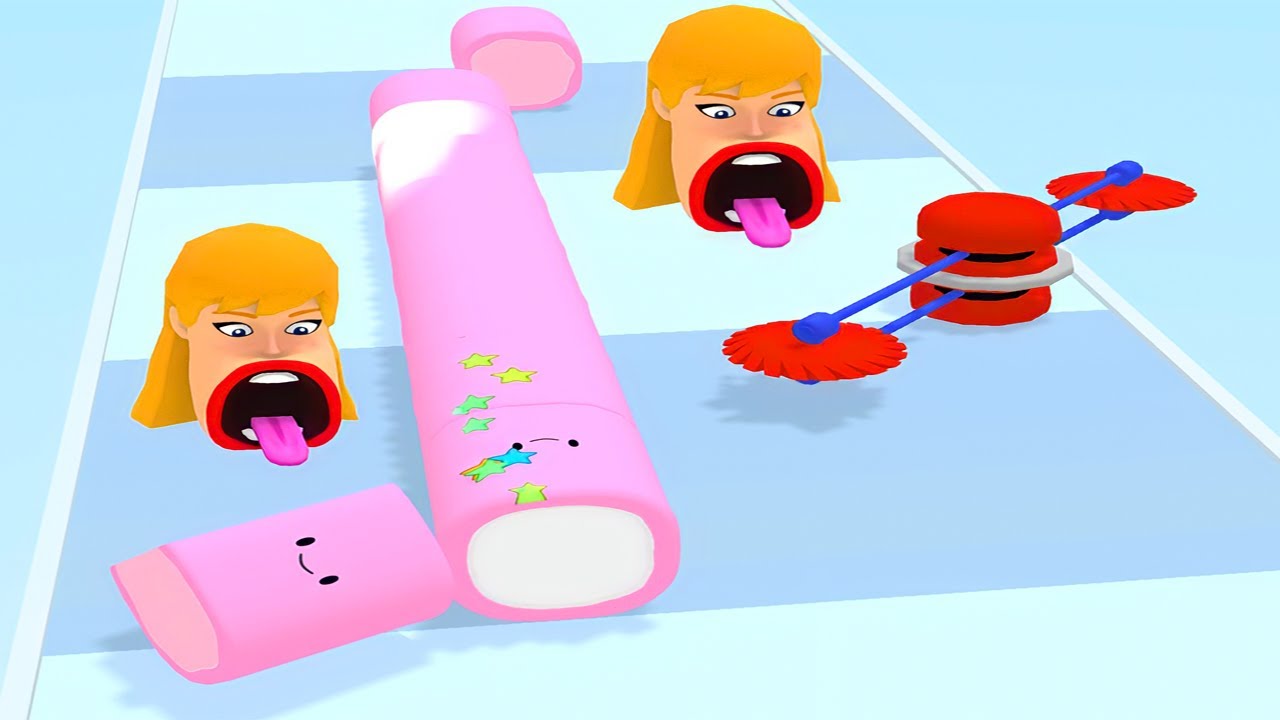 Marshmallow Stack 👱‍♀️💕👅 MAX Level Gameplay Android,ios #1 - Best Hyper ...