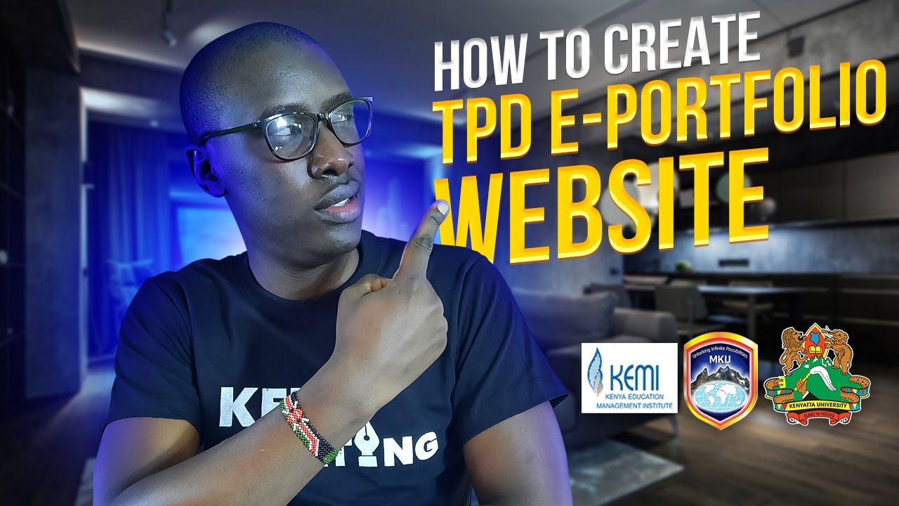 How to Create a TPD E-Portfolio Website (Step-By-Step Tutorial) - KEMI ...