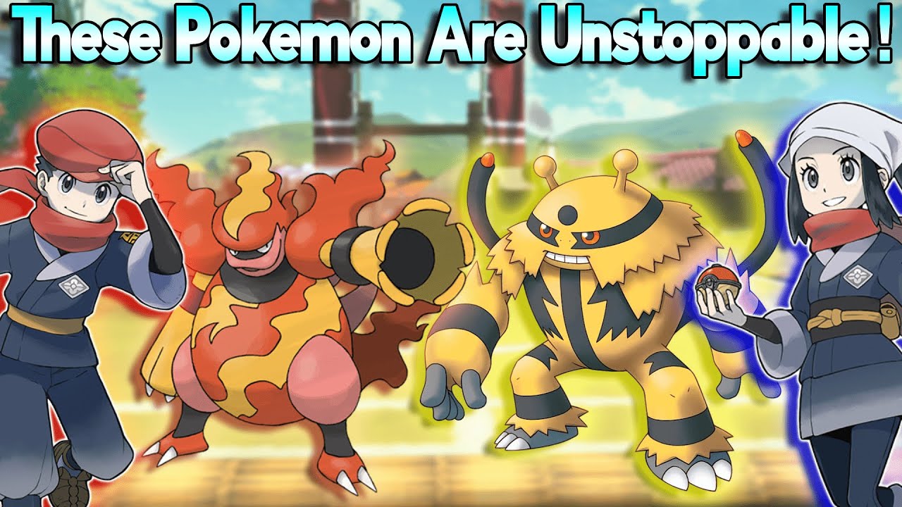 Best Team To Use On Pokemon Legends Arceus - YouTube