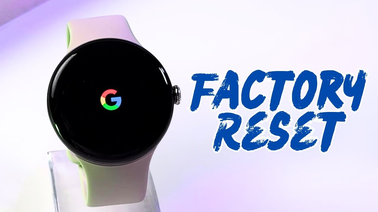 Google Pixel Watch 3 - Easy Steps to Factory Reset - YouTube