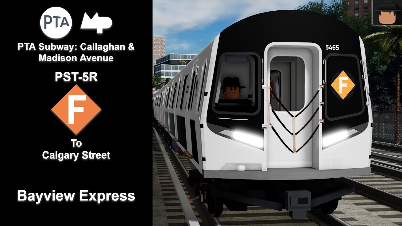 PTA Subway: Operating a PST-5R F Express Train to Calgary Street - YouTube