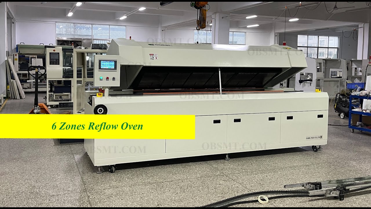 6 Zones Reflow Oven,PCB Reflow Oven,SMD Soldering Machine,PCB Welding ...