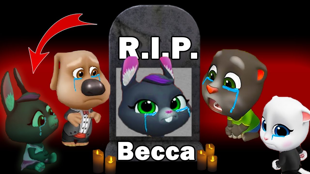 RIP BECCA | My Talking Tom Friends - Among Us - YouTube