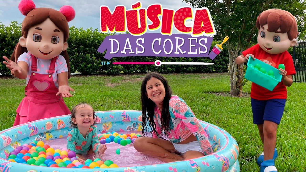 Música das Cores com Maria Clara e JP ♫ Color Song | Nursery Rhymes ...