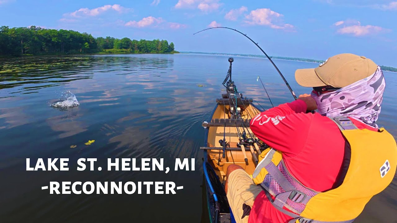 New Rods, New Baits, New Techniques | Lake St. Helen, MI | Recon. Scout ...