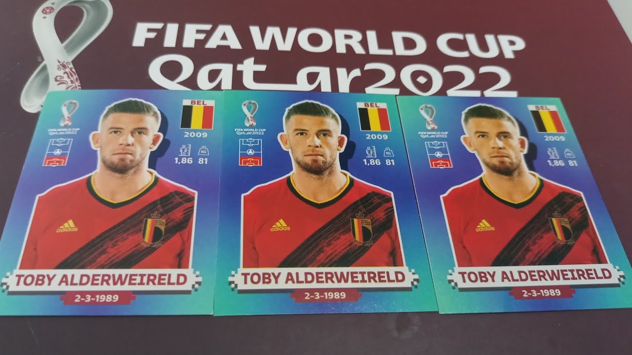 Bel 5 - Toby Alderweireld - Figurinhas da copa catar Panini figurinha ...
