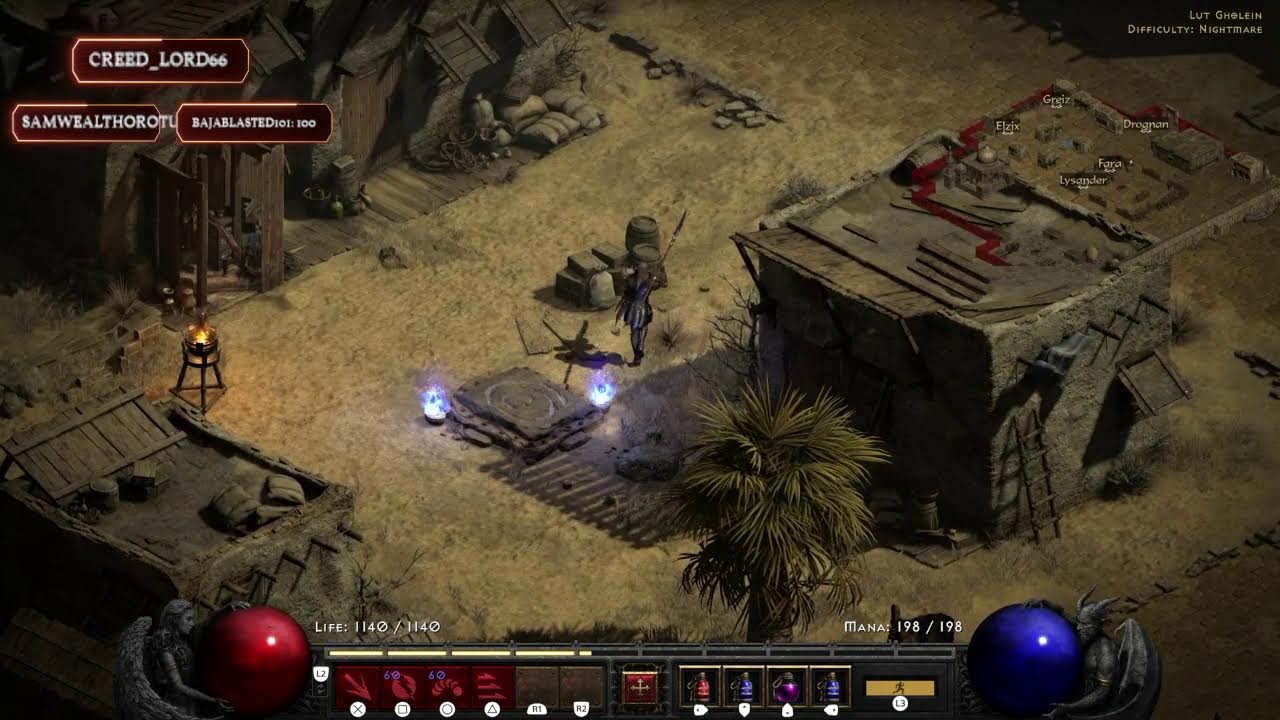Diablo 2: Resurrected Offline Hardcore Players 8 Amazon Normal Baal ...
