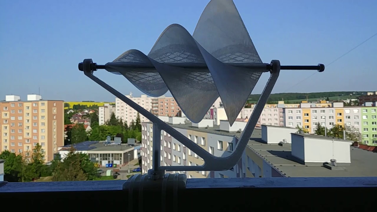 Archimedes wind mill - YouTube