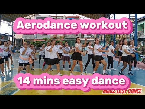 14 mins Aero dance workout / easy dance fitness / dance exercise / easy ...